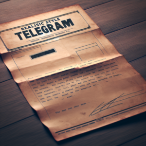 ℹ Ejemplo de Telegrama: Cómo Redactar un Telegrama Inolvidable y Formal